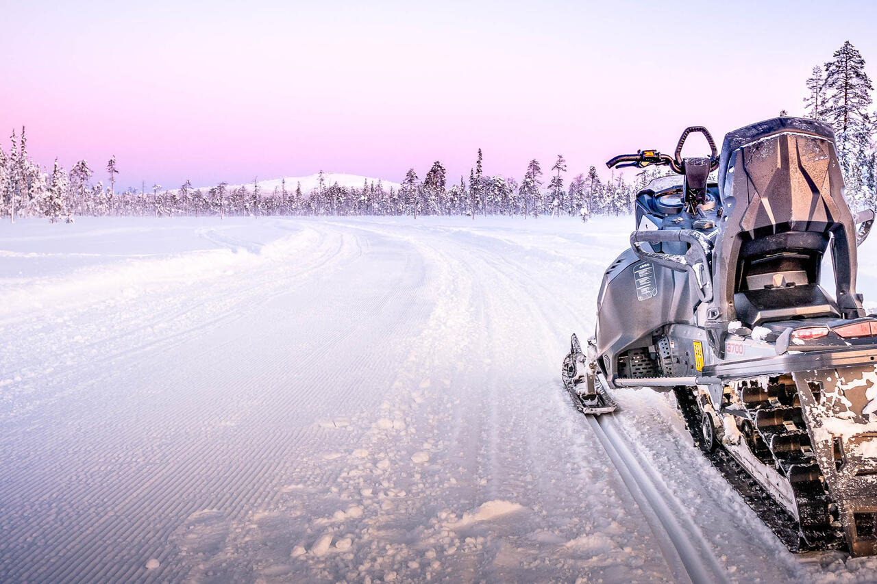 2 hour Snowmobile Tour to Nature in Levi